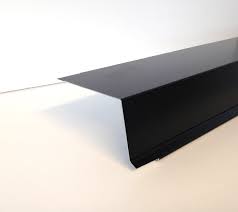 Tagfod i sort aluminium - Tagpapspecialisten